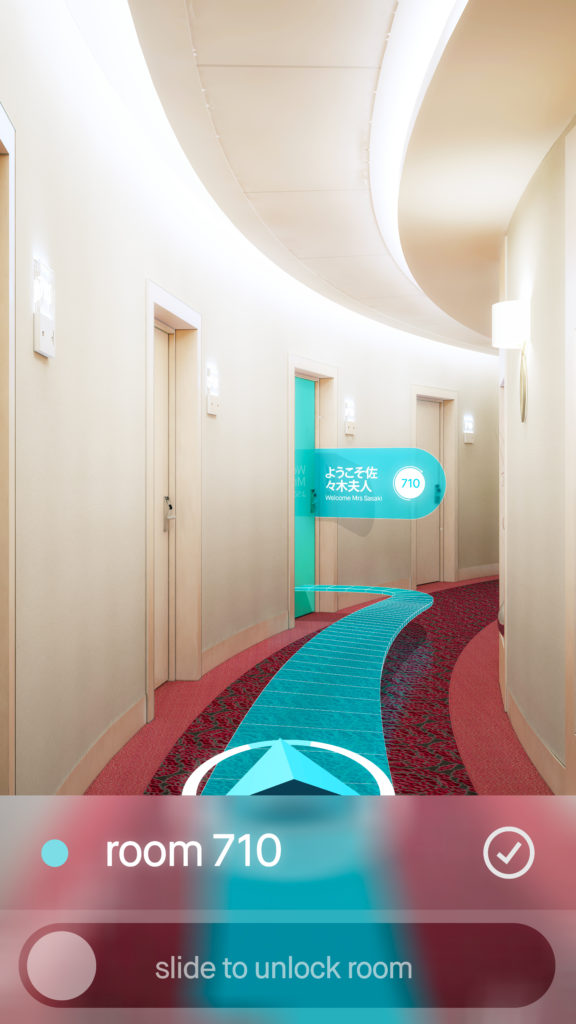 Hotel - Tangar - Indoor navigation using Computer Vision and AR