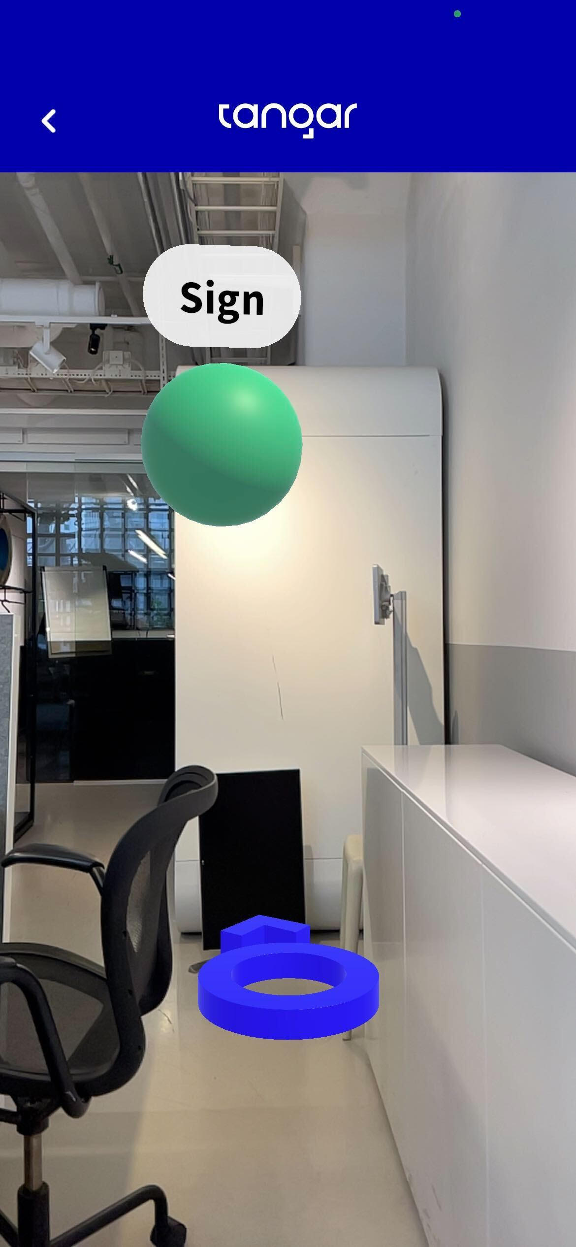 Spatial aware audio and AR signs - Tangar - Indoor navigation using ...